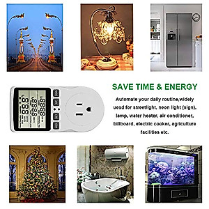 KEBIDU Digital Temperature Controller Reptile Thermostat Controlled Cooling Heating Pet Mat Pad Outlet Plug Timer for Reptiles Aquarium Homebrew Greenhouse Fermentation ℉/℃ 15A 1800W