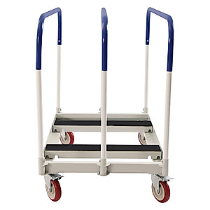 Panel Truck Cart with Handles,Steel Panel Dolly Cart with 4 Swivel Wheels,Drywall Sheet Cart Handling Wall Panel Rolling Dolly,1000lbs Heavy Duty Planks Cart Trolley for Hotel, Banquet Halls, Wedding