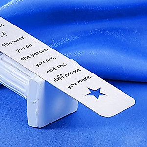 Thank You Gifts for Women Bookmarks for Book Lovers Coworker Christmas Gifts Employee Appreciation Gifts from Boss Lady Gifts for Women Retirement Gifts for Men Going Away Gift for Coworker Goodbye