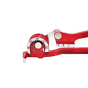 ABN Brake Line Bender - 180 Degree Handheld Tubing Bender for 1/4in, 5/16in, and 3/8in Brake Line Bending Tool