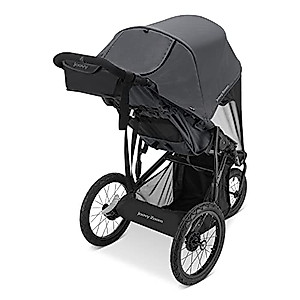 Joovy Zoom Lightweight Jogging Stroller, Jet