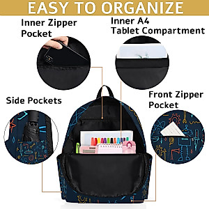 Toddler Backpack for Boys Girls, Kids Backpacks for Preschool, Kindergarten, Elementary School with Padded Back, Sturdy School Bags Children Bookbags Casual Travel Back Pack (Robot)