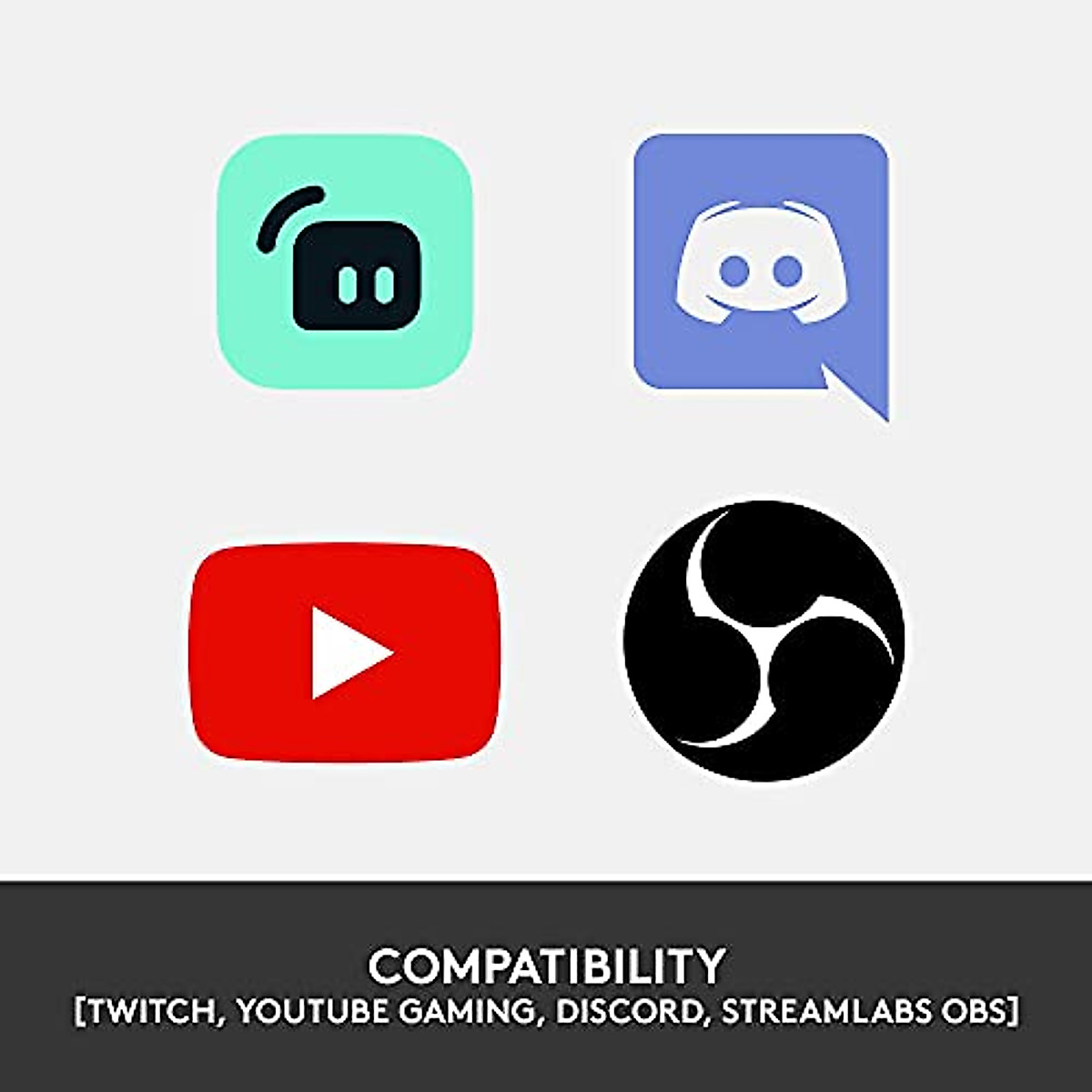 Logitech for Creators StreamCam Premium Webcam for Streaming and Content Creation, Full HD 1080p 60 fps, Premium Glass Lens, Smart Auto-Focus, for PC/Mac – Graphite