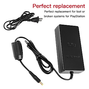 Power Supply for PS2, AC Adapter Charger Cable Cord for Sony Playstation 2 PS2 Slim A/C 70000 Console