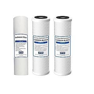 IPW Industries Inc. Compatible to Olympia Water Systems 10" Replacement Filters - 5 Micron Replacement Filter Kit - Stages 1, 2 & 3