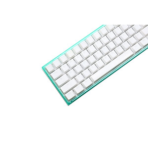 Taihao Cubic Profile Nana De Coco Translucent Backlit Doubleshot keycaps for DIY gaming mechanical keyboard oem profile Forested (NanaDeCoco Forested Keycap)