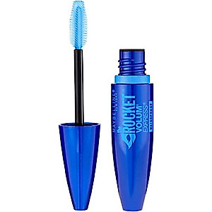 Maybelline New York Volume' Express The Rocket Waterproof Mascara, Very Black [411] 0.3 oz (Pack of 2)