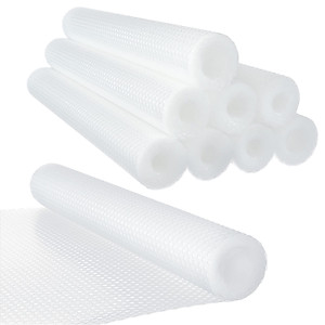 8 Rolls Wire Shelves Liners 12x 59 Inch Thicken Wire Shelf Liner for Kitchen Cabinets Waterproof Non-Slip Refrigerator Mats for Metal Shelving Drawer Liner