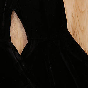 Toddler Bell Bottoms Baby Girls Ruffle Leggings Bell-Bottomed Flare Pants Trousers (E-Black, 6-12 Months)