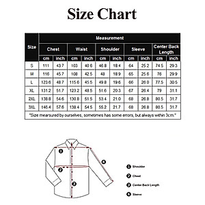 COOFANDY Mens Dress Shirts Long Sleeve Fitted Button Down Shirt Untucked Shirt Army Green