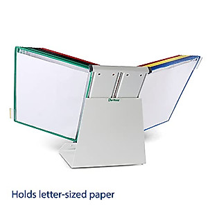 Tarifold Desktop Reference and Display System 20 Display Pockets Assorted Colors (D292)