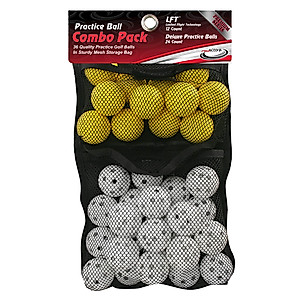 Practice Ball Combo Pack Golf Ball Size Multi Sport