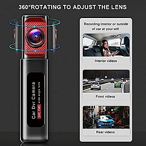 4K Dash Cam Built-in WiFi Front Dash Camera 3'' IPS Screen Car Driving Recorder 170°Wide Angle Dashboard Camera with Super Night Vision WDR G-Sensor Parking Monitor Loop Recording