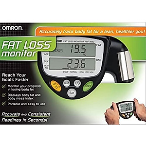 Omron Fat Loss Monitor, Bodylogic Body Fat Analyzer, (1 EACH, 1 EACH)