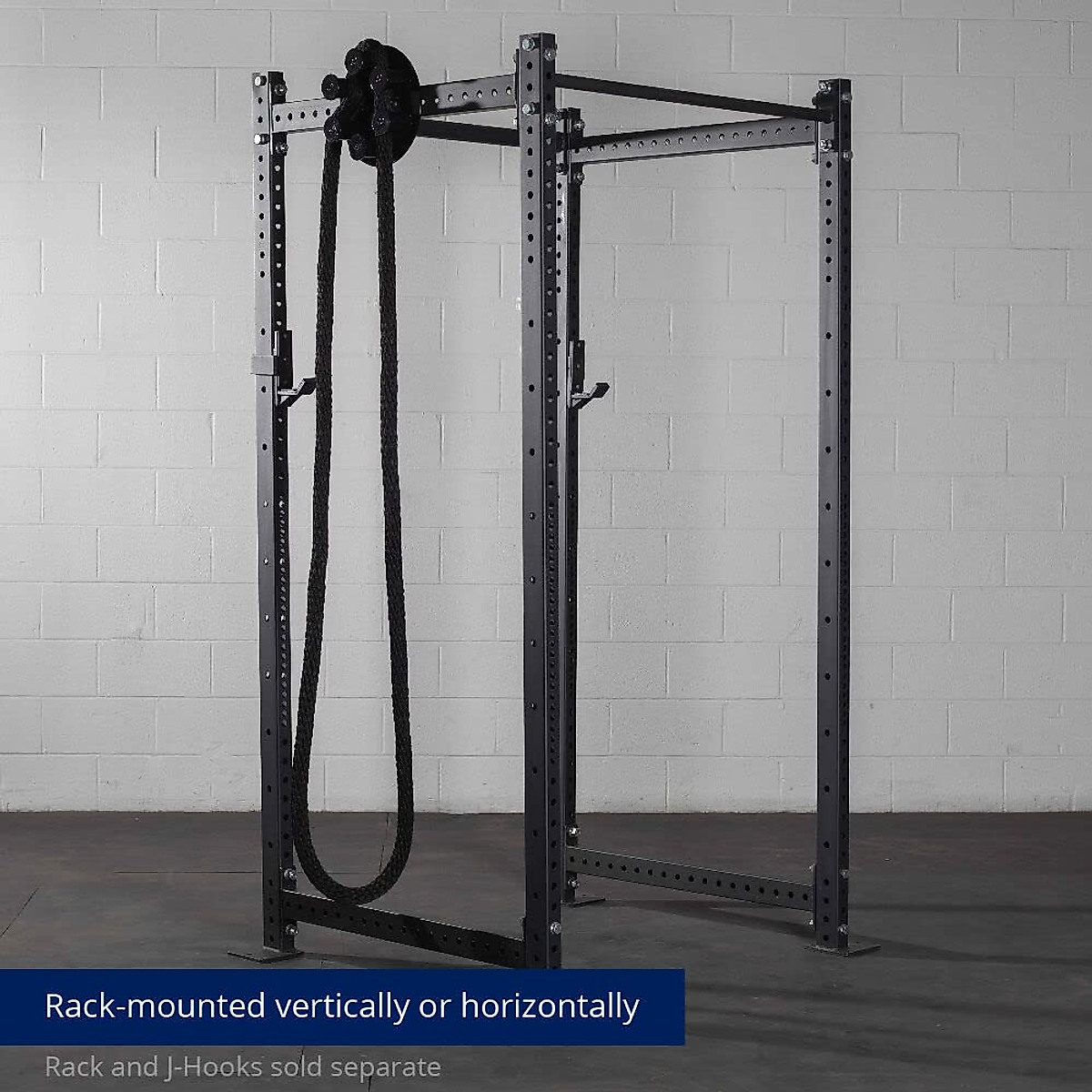 Titan Fitness Rack Mounted Infinity Rope Pulley System Fits 14 FT Endless Infinity Rope