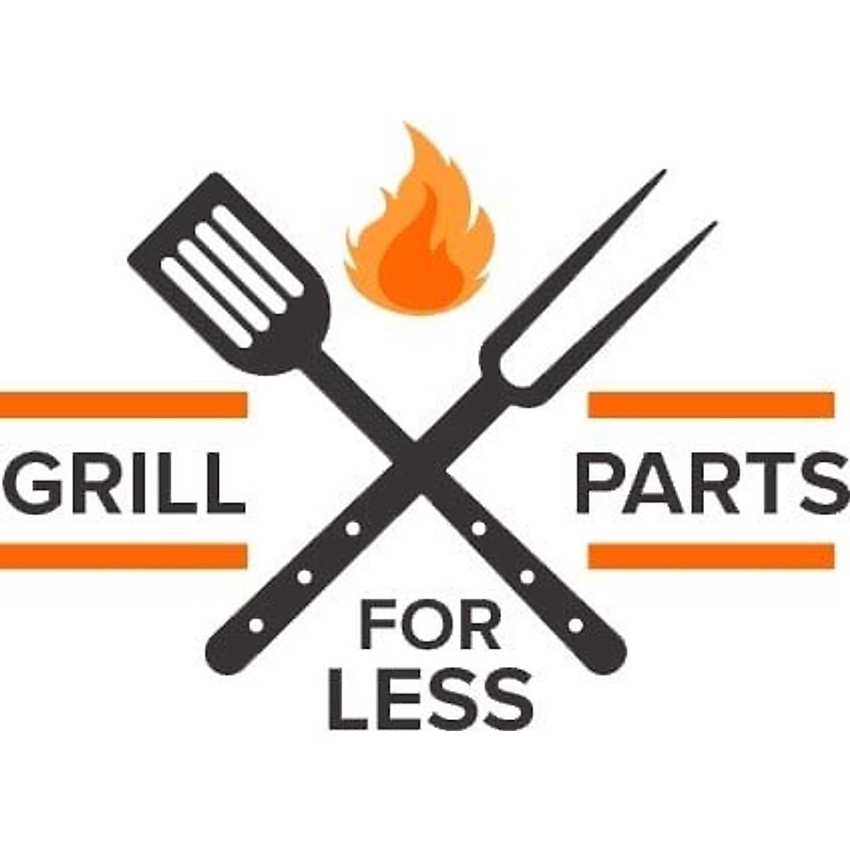 Grill Parts For Less Lid Handle Kit with Screws & Bezels Compatible with CMP Chef Models, PG24-57-KIT