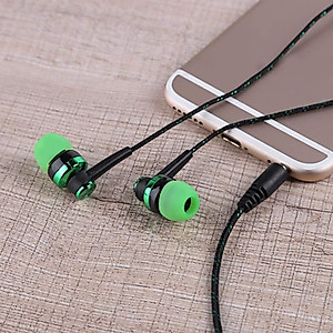 Earphones,Earbuds Heavy Bass Stereo Plastic Games Headset for Walking Blue,2533768-Gaweb-1