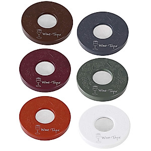 Wine Tapa Drinking Glass Covers-Keep Bugs Away from Wine Glasses Outdoors - Use as Cover for Coffee Mugs, Soda Cans, and Drinking Glasses, Set of 6 No Spill Covers (Verona)