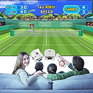 SogYupk Replacement for Wii Motion Plus Adapter,Compatible with Wii Remote Controller(2pcs White
