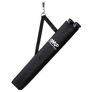 October Mountain Products OMP Adventure 2-Hip Right/Left Hand 2-Tube Quiver, Black