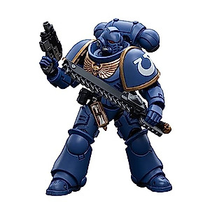 HiPlay JoyToy Warhammer 40K Collectible Figure: Ultramarines Intercessors 1:18 Scale Action Figures JT6632 (Intercessors6632)
