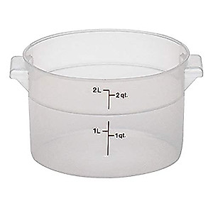 Cambro RFS2PP190 Translucent Rounds 2 qt