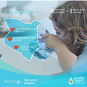 Waterdrop WD-G3-W Replacement Filter, Replacement for WD-G3-W Reverse Osmosis System, CF Filter + CB Filter + RO Filter, New Logo Design