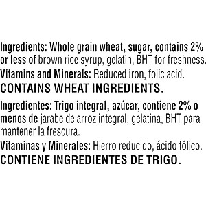 Kellogg's Frosted Mini-Wheats Cold Breakfast Cereal, High-Fiber, Whole Grain, Original, 18oz Box (1 Box)