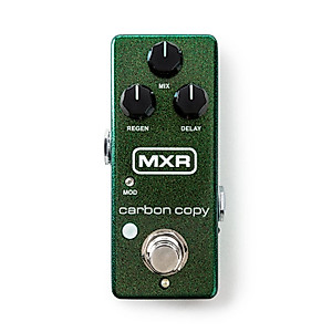 Briskdrop MXR M299 Carbon Copy Mini Analog Delay Bundle with 2 Patch Cables and Dunlop ECB003 Power Supply m299bundle 0