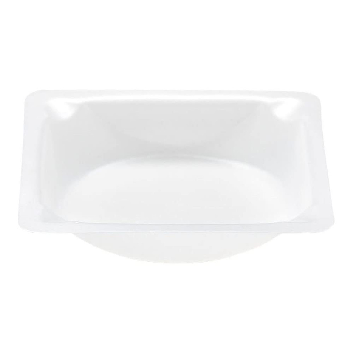 Weighing Boats by Globe Scientific 3620, Square Shaped, Bendable Polystyrene, Easy Pour Design, Disposable Scale Trays to Weig & Mix Liquid & Powder, Antistatic, 20mL Capacity, White, Case of 500