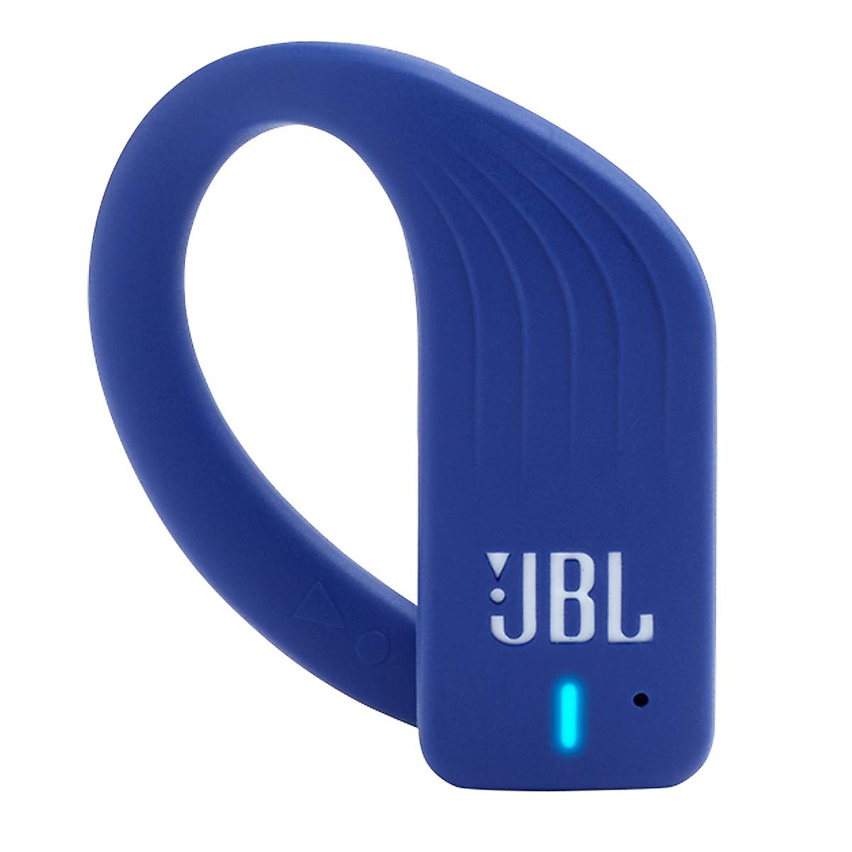 JBL ENDURANCE PEAK - True Wireless Earbuds, Bluetooth Sport Headphones with Microphone, Waterproof, up to 28 Hours Battery, Charging Case and Quick Charge, Works with Android and Apple iOS (blue)
