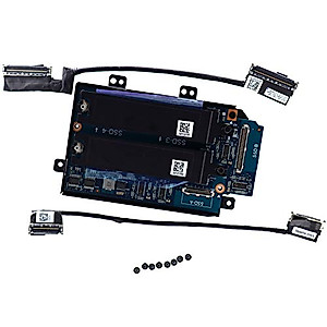Deal4GO SATA Interposer Board D3P25 LS-J106P to NVMe M.2 SSD Hard Drive SSD-3 & SSD-4 w/ 2.5" HDD Bracket R24Y6 for Dell Alienware Area-51m R2