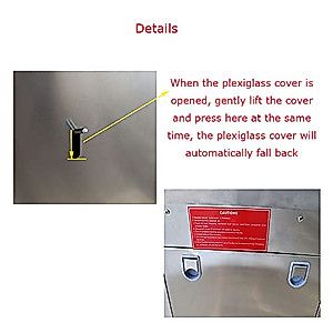 HayWHNKN Single Chamber Vacuum Packaging Machine 20inch Sealing Bar Commercial Food Vacuum Chamber Sealer Dry&Moist Food Dual