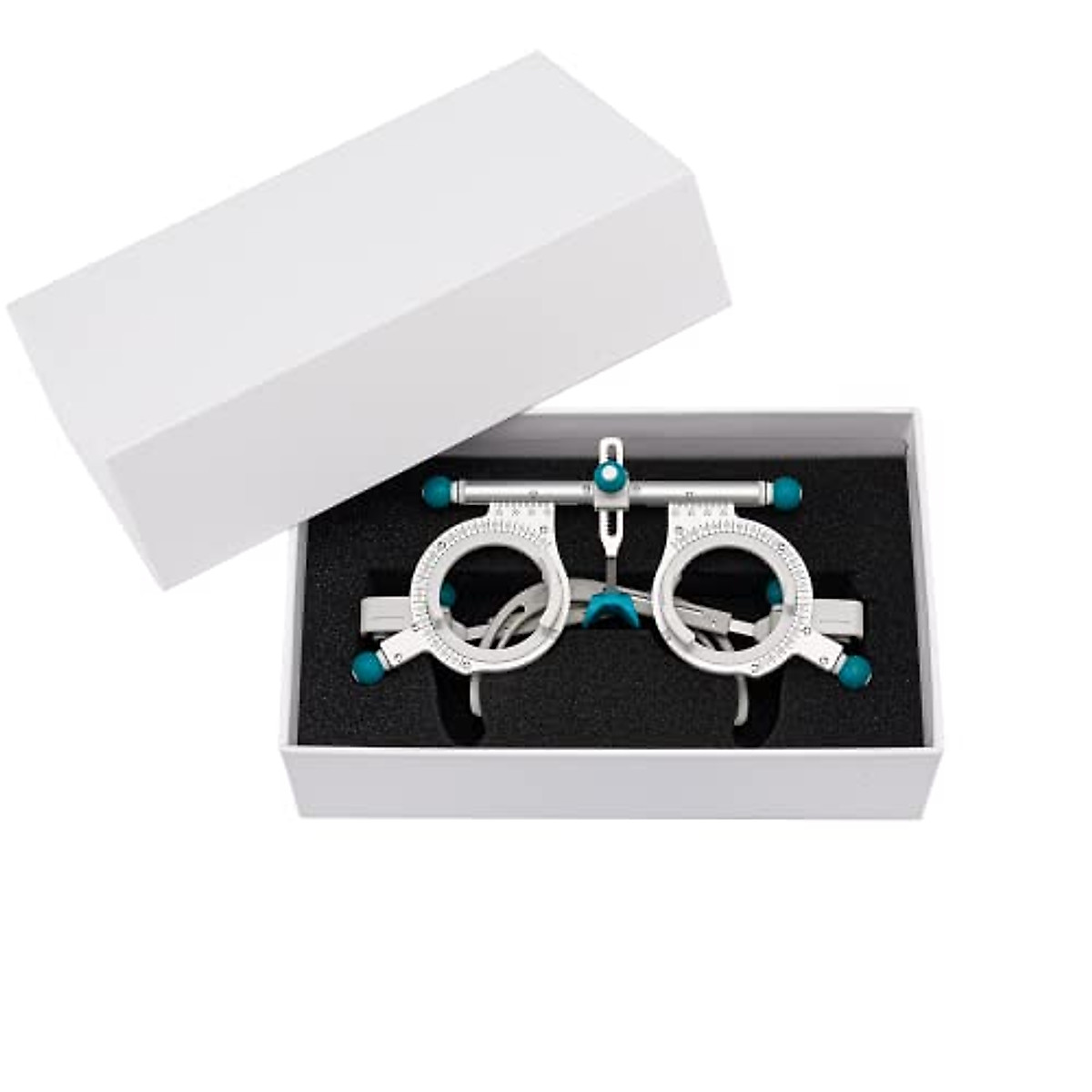 Aist Optics Adjustable Trial Lens Frame Optometric Universal Optical Trial Frame, 50g Ultralight Optometry Test Lens Titanium Optical Test Eyepiece, AS SHOW, AS SHOW