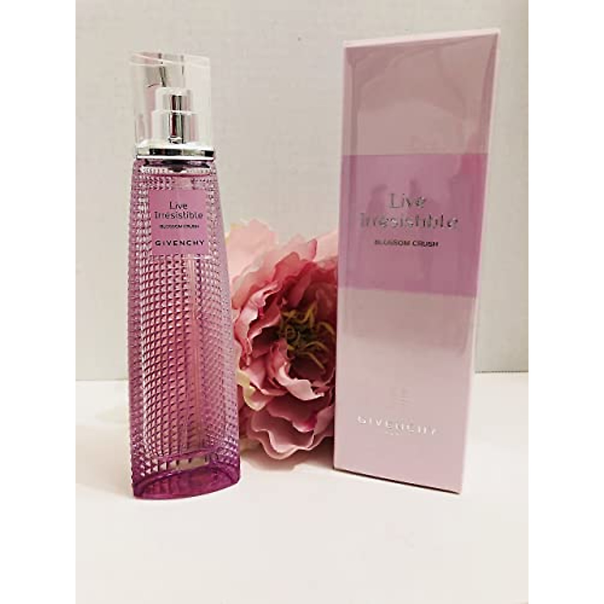 Givenchy Live Irresi Blossom Crush for Women Eau De Toilette Spray 2.5 Ounces, clear