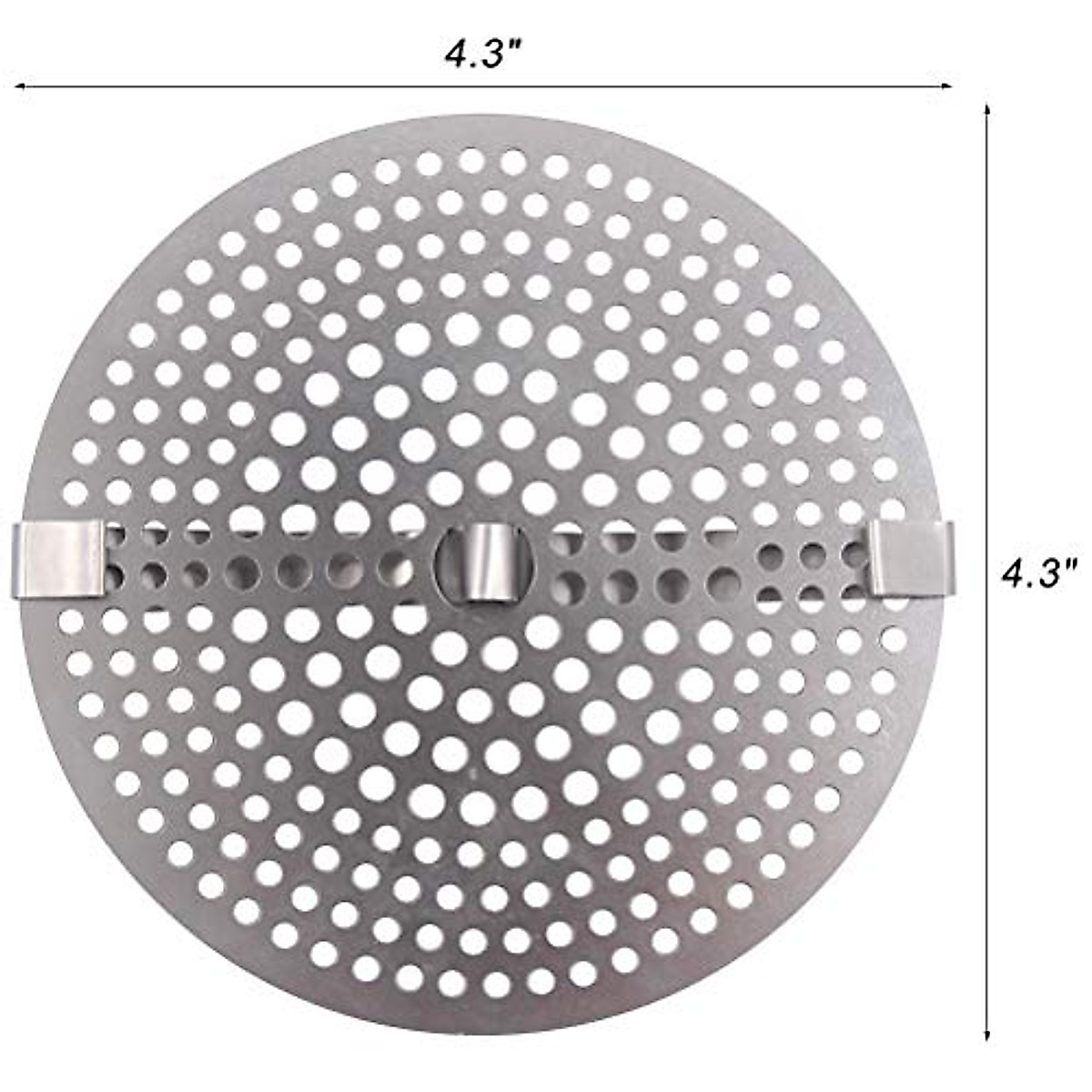 EXPAWLORER Hair Catcher Shower Drain - Stainless Steel Drain Hair Catcher Bathtub Strainer with Stand for Regular Drains