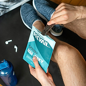 PREVAIL Original Grass-Fed Beef Jerky | Soy Free | 100% Grass-Fed | Gluten Free Snacks | High Protein Snacks | Free of Preservatives | No GMO's | Pack of (3) Bags | 2.25oz