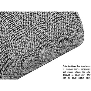 GLAMBURG 100% Cotton Bed Blanket, Breathable Bed Blanket Queen Size, Cotton Thermal Blankets Full - Queen Size, Perfect for Layering Any Bed for All Season - Charcoal Grey