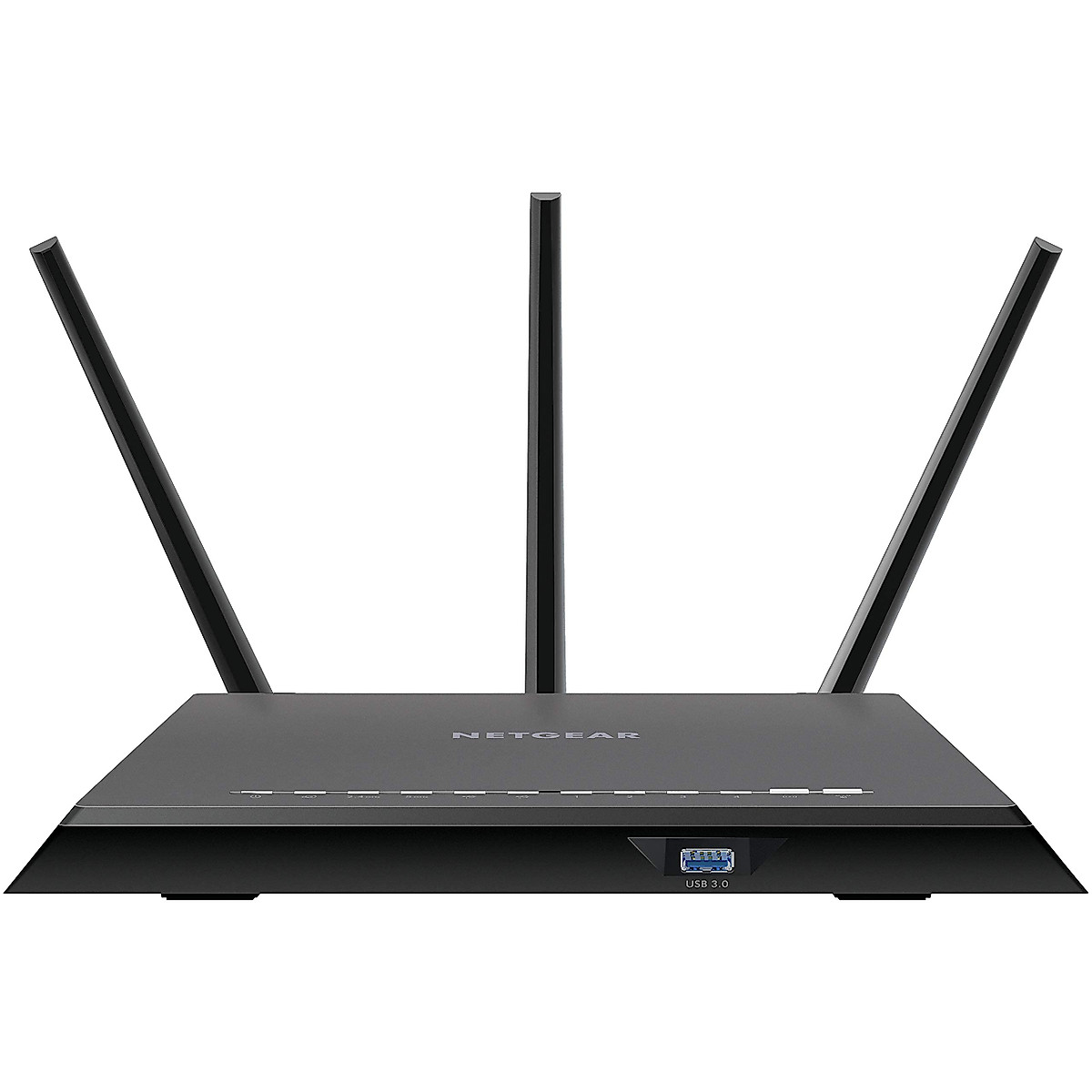 Netgear R7000-100NAR Dual-Band (2.4 GHz / 5 GHz) Gigabit Ethernet Black Wireless Router (Renewed)