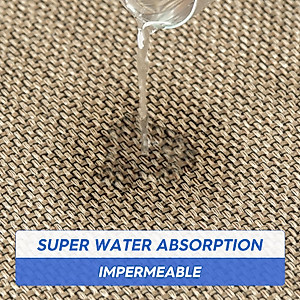 Artoid Mode Washable Non Slip Rubber Backing Kitchen Rugs Doormat, Absorbent Kitchen Floor Mats Front of Sink Kitchen Mats for Floor Home Decor 24x35 Inch