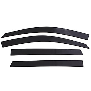 Auto Ventshade [AVS] Low Profile Ventvisor / Rain Guards | Smoke Color, 4 pc | 894005 | Fits 2007 - 2012 Nissan Altima Sedan