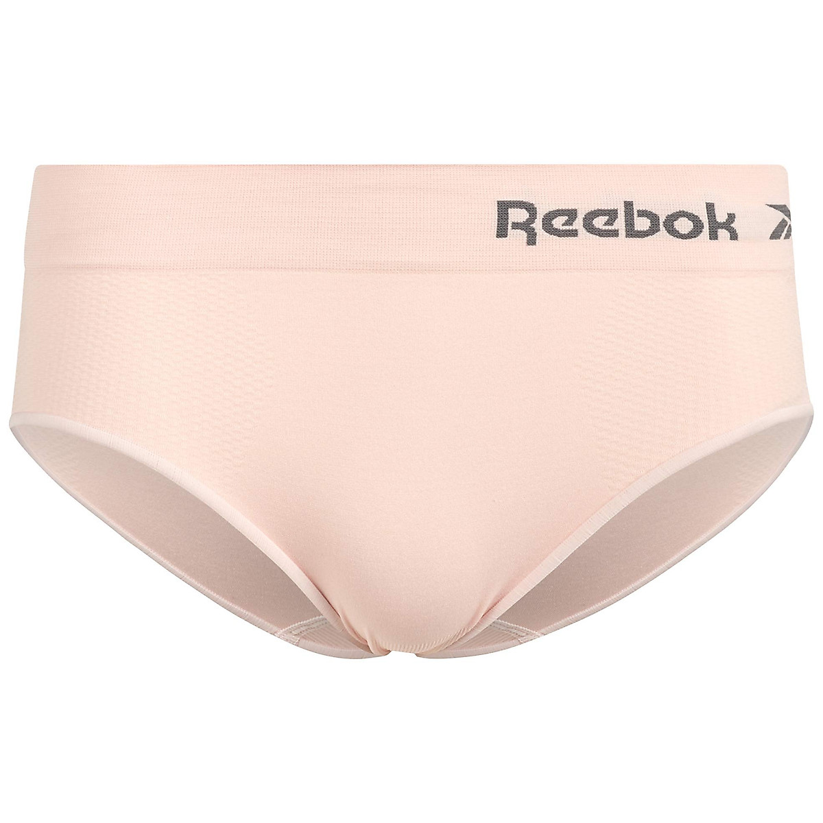 Reebok Women's Underwear - Seamless Hipster Briefs (5 Pack), Size Large, Black/Nude/Hot Pink/Pink Rose/Grey