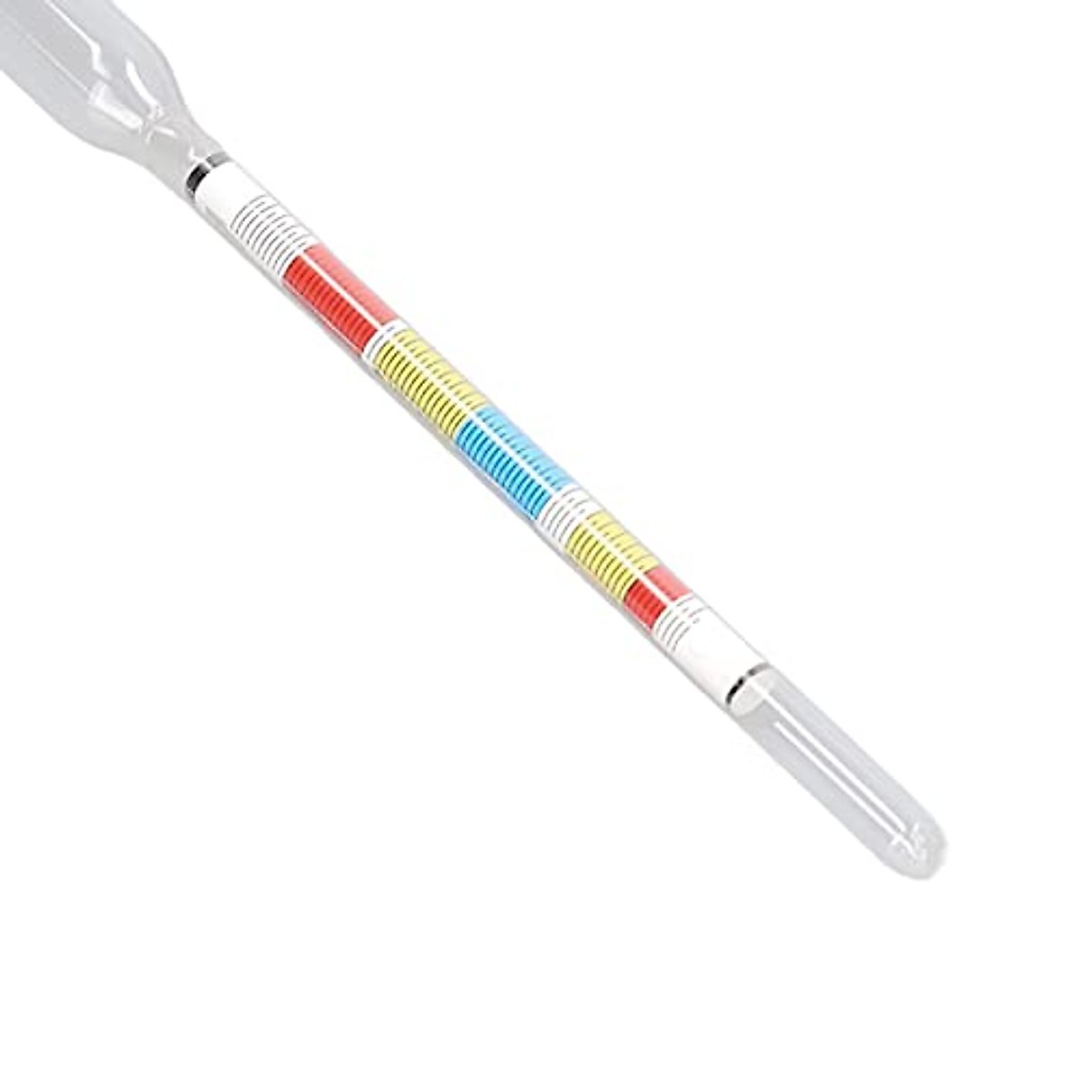 Beer Making Meter, Temperature Resistant Clear Viewing Home Brewing Hydrometer Sensitive Response 0.05 Accuracy Intuitive Display 20% Measuring Range for Home