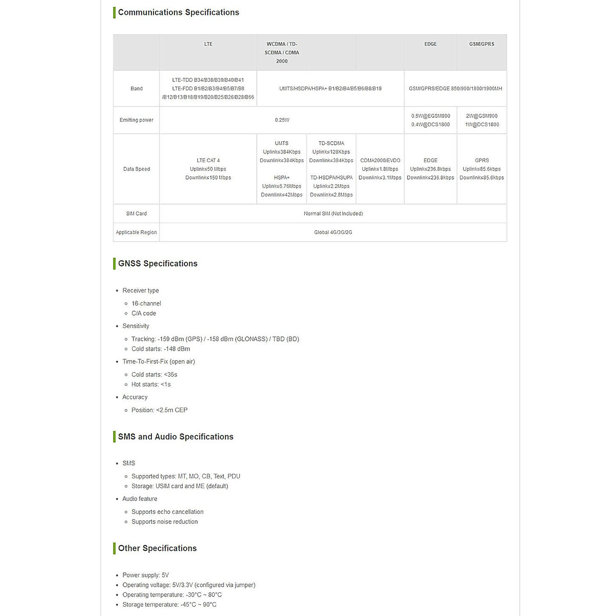 waveshare SIM7600G-H 4G/3G/2G/GNSS Expansion Board for Jetson Nano Supports LTE CAT4 up to 150Mbps Global Applicable for GPS, BeiDou, Glonass, LBS Base Station Positioning