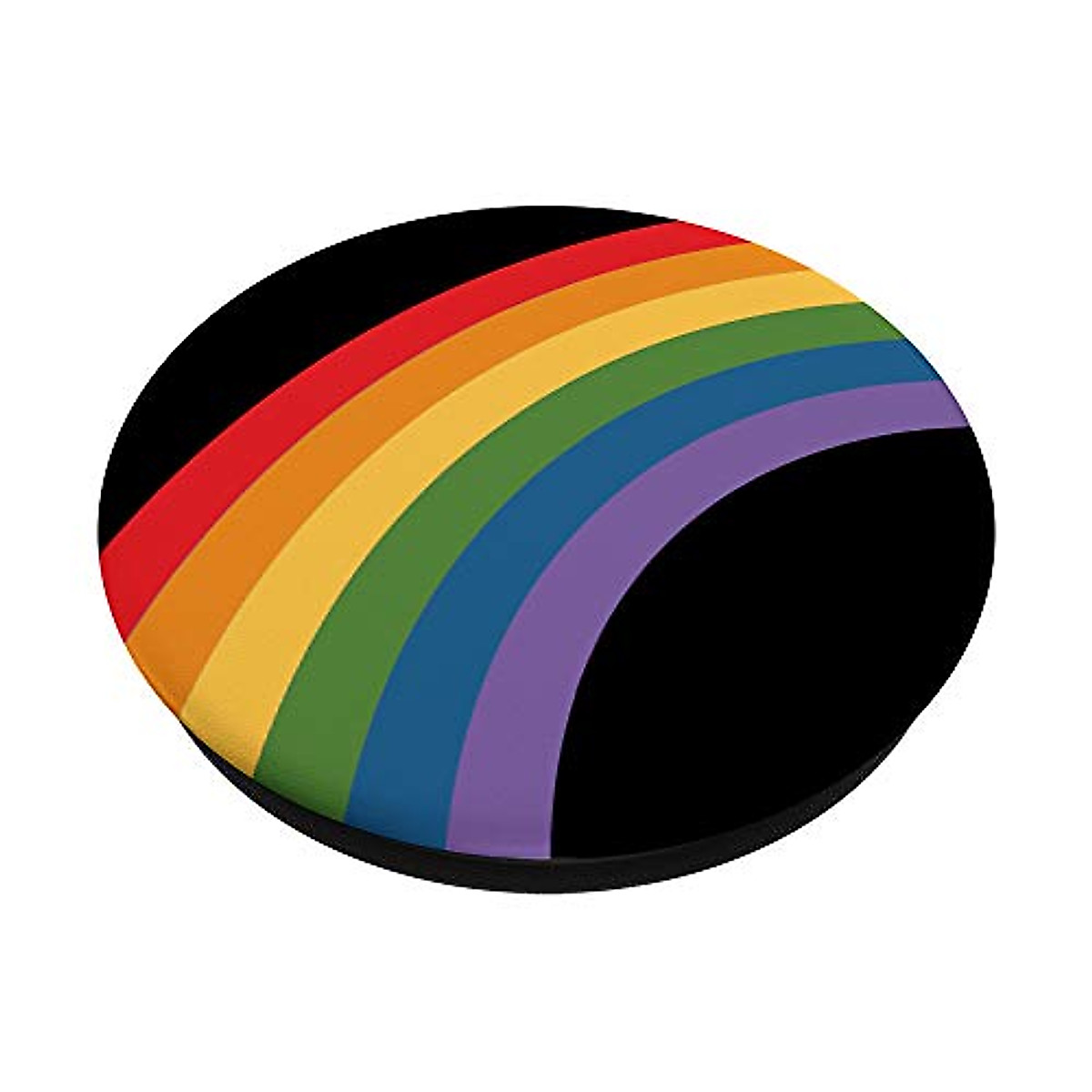 Rainbow PopSockets PopGrip: Swappable Grip for Phones & Tablets