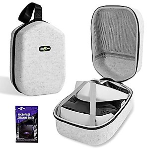 SARLAR Carrying Case Compatible with Playstation VR2 Gaming Headset and Accessories, PS VR2 Hard Travel Bag for Lightweight and Portable Protection