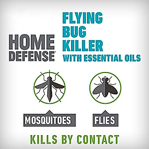 Ortho Home Defense Flying Bug Killer with Essential Oils 14 oz.