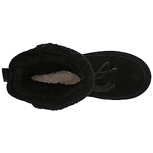 Koolaburra by UGG Women's MICHON Short Fashion Boot, Black, 9