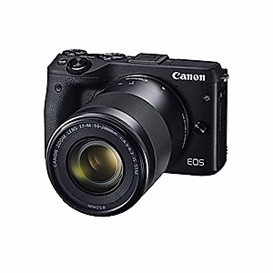 Canon 9694B031 24.2MP EOS M3 Mirrorless Digital Camera (Black)