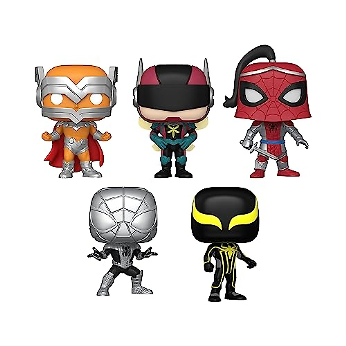 Funko Pop! Marvel: Spider-Man: Beyond Amazing 5 Pack, Amazon Exclusive
